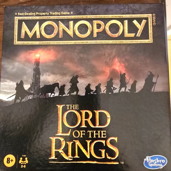 Hasbro | Games | The Lord Of The Rings Monopoly 22 Sealed | Poshmark